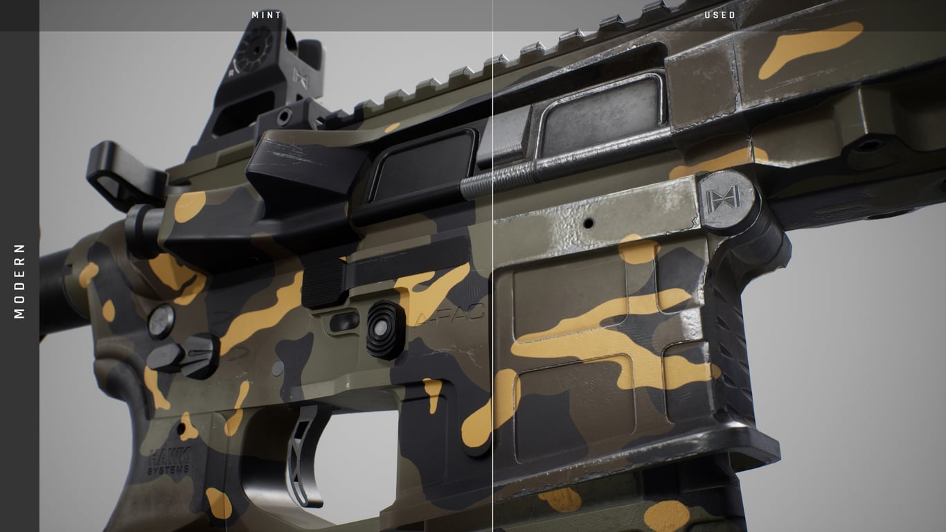 AR-15 - FPS animated weapon [Unreal Engine] / Rebel Thorp