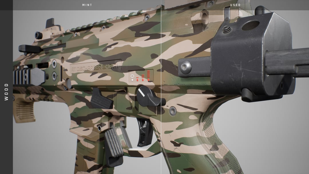 Scorpion EVO 3 A1 - FPS animated weapon [Unreal Engine] / Rebel Thorp